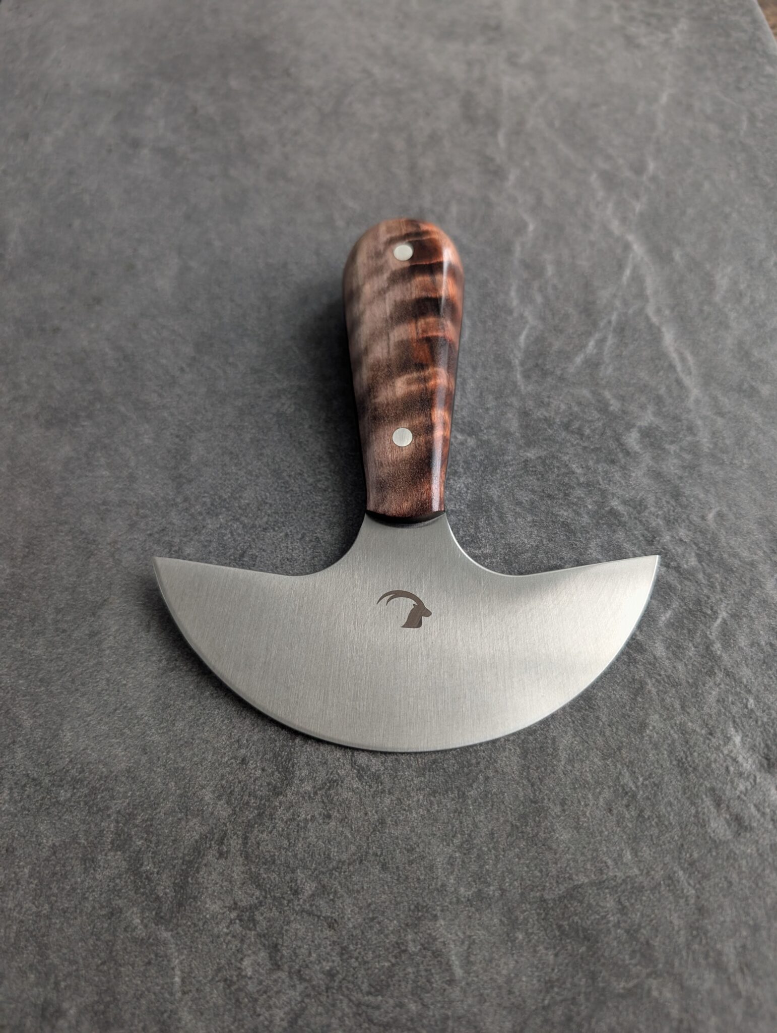 Head Knife – Curly Cottonwood – IBEX IRONWORKS